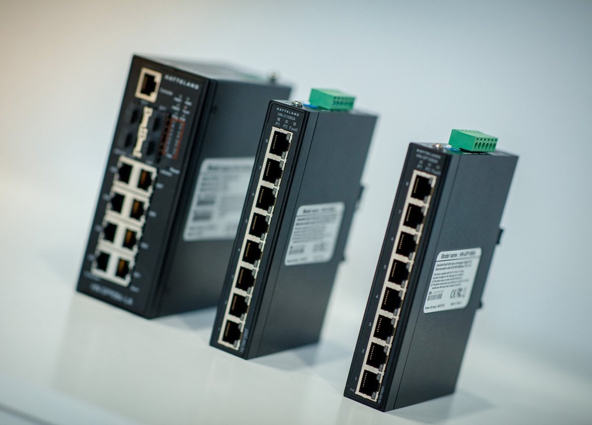 Introducing the HATTELAND® range of Network Switches
