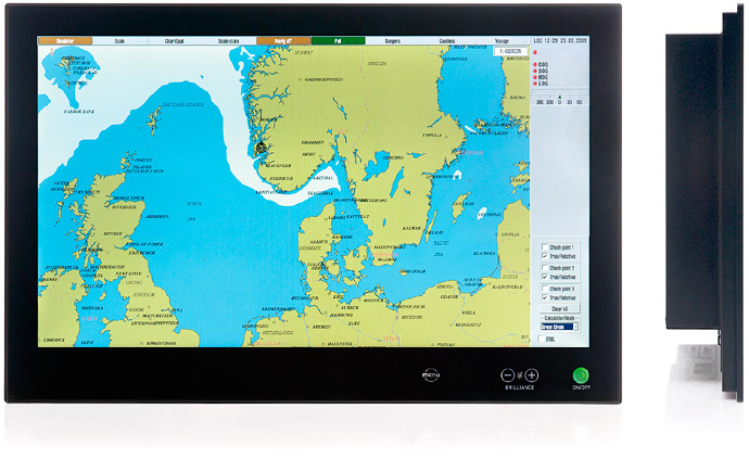 24 inch Series X, the perfect widescreen for ECDIS applications!